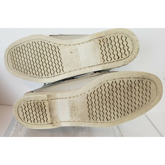 Sebago | Shoes | Sebago Docksides Womens Size 55m Light Gray Taupe Boat ...